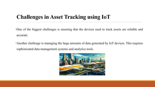 asset and cargo management tracking using iot | PPTX