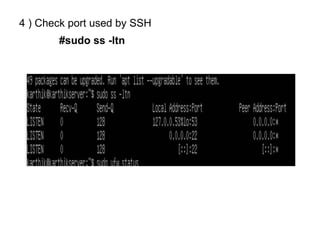 Network configuration and installation of ssh.pptx