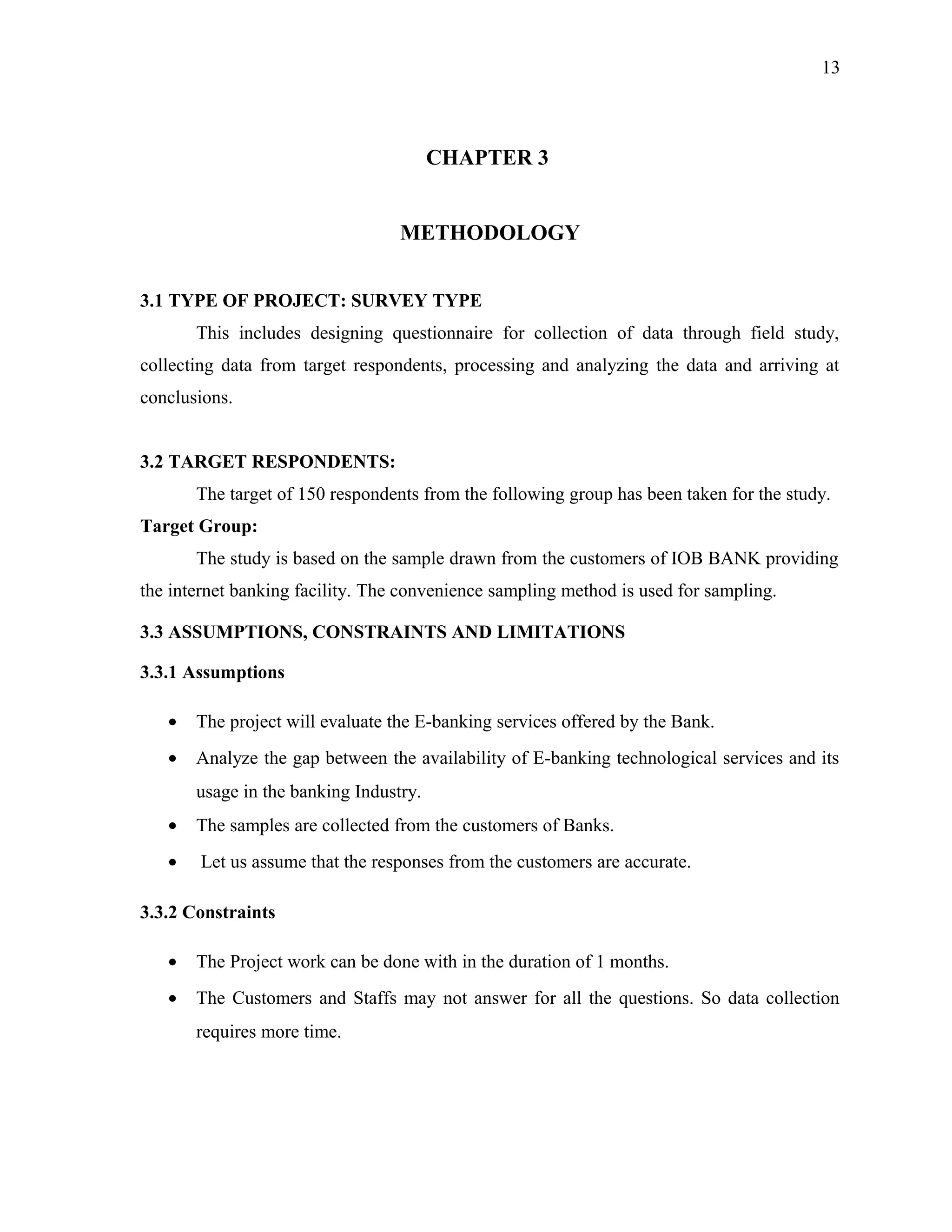 Karthik iob bank project | DOC