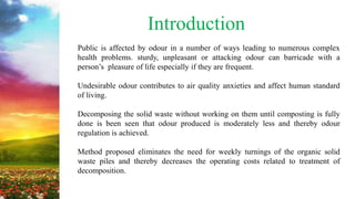 Odour Regulation-Solution to control Odour from Municipal Solid Waste ...