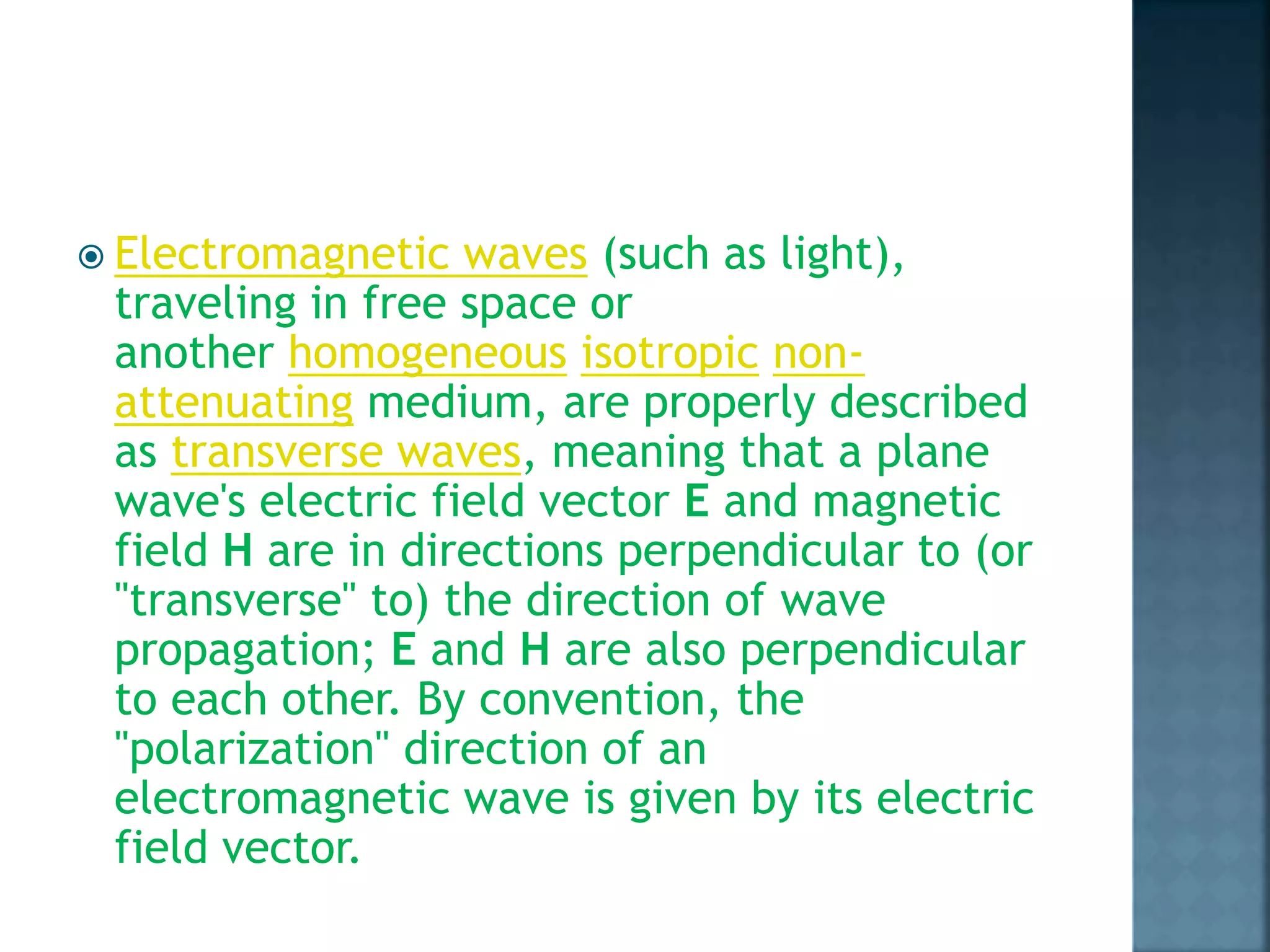 Diffraction Polarisation Ppt