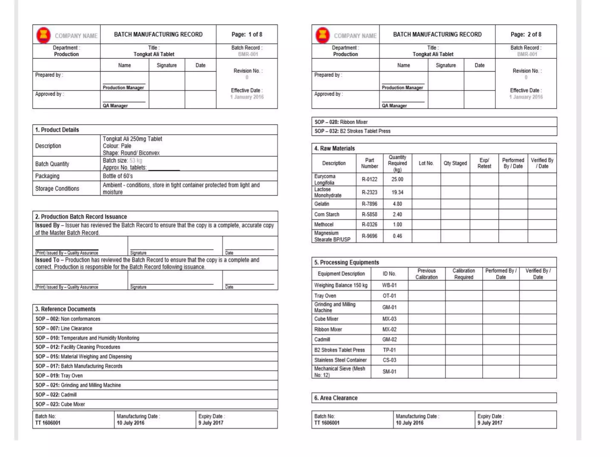 master formula records | PPTX