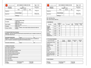 master formula records | PPTX