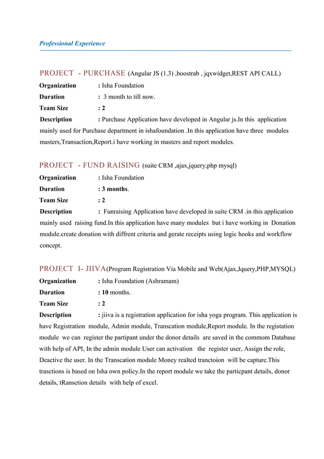 Karthik resume | PDF