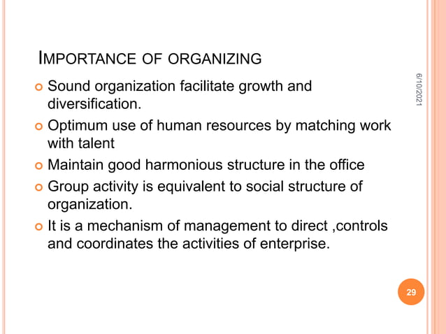 Principles of Management MG6851 (Karthikeyan.I, AP, Mech, SRIT) | PPT