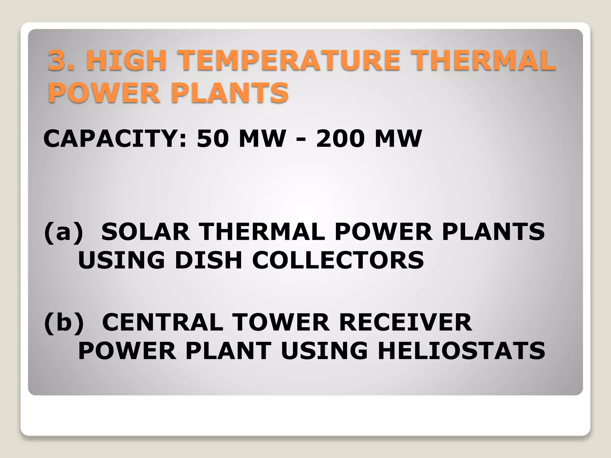 Applications of Solar Energy | PPTX