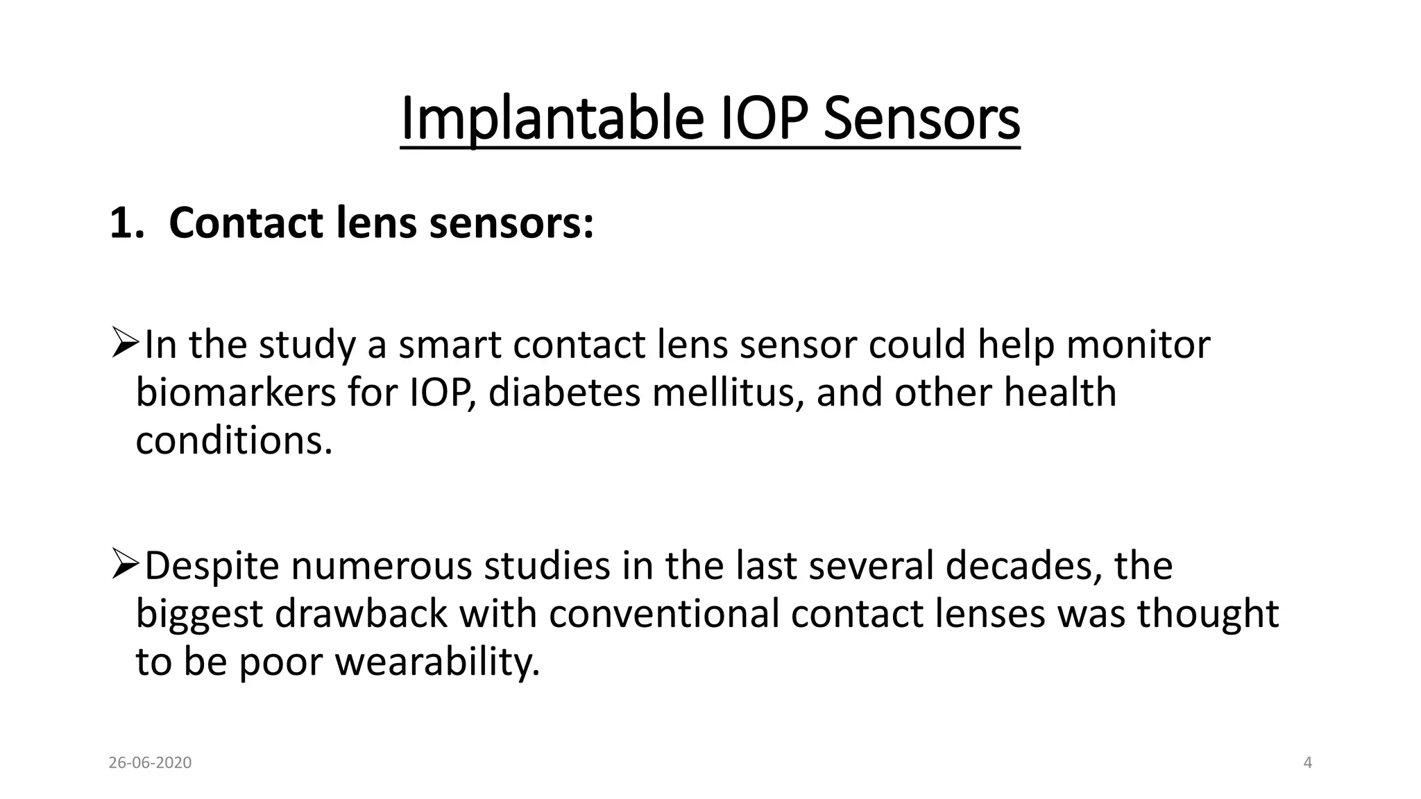 implantable iop sensor | PPT