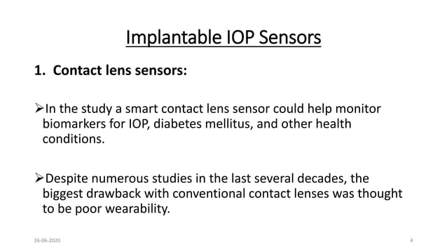implantable iop sensor | PPT