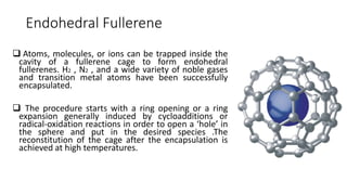 Structure, Synthesis and Functionalization of CNTs & fullerene | PPTX