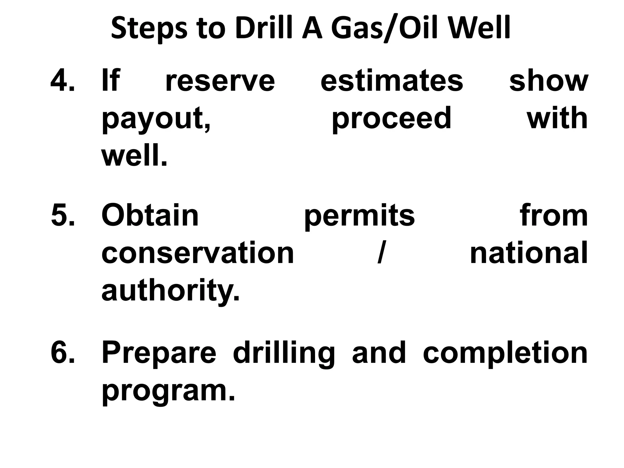 oil & gas drilling preliminaries | PPTX