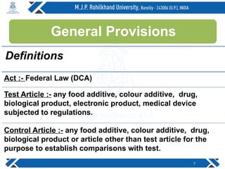 Good Laboratory Practices : General Provisions, Organization and ...