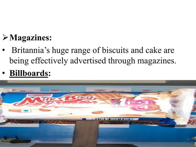 MARKETING MIX OF BRITANNIA | PPTX | Commodities | Economy