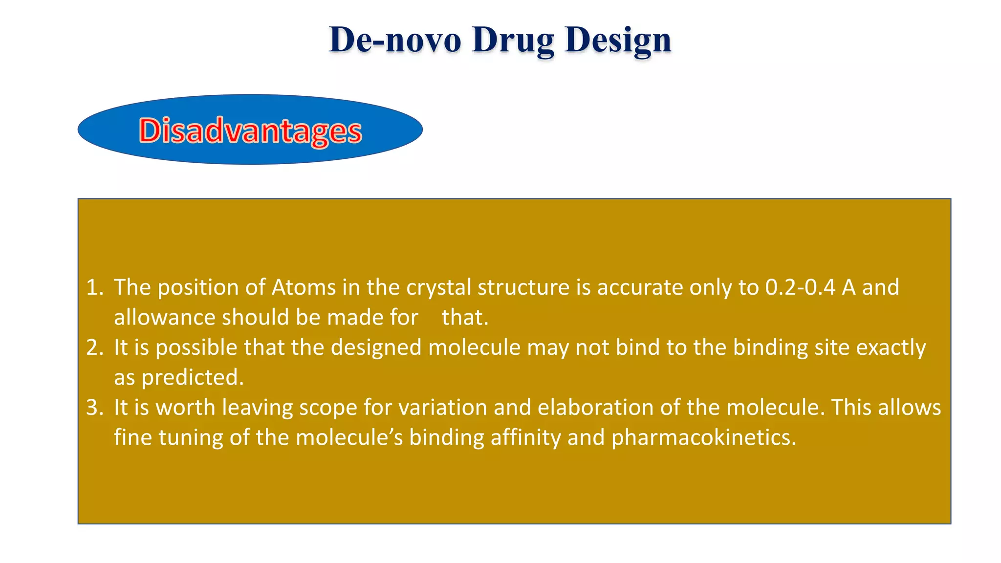 (Kartik Tiwari) Denovo Drug Design.pptx