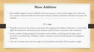 industrial vibration control method | PPTX