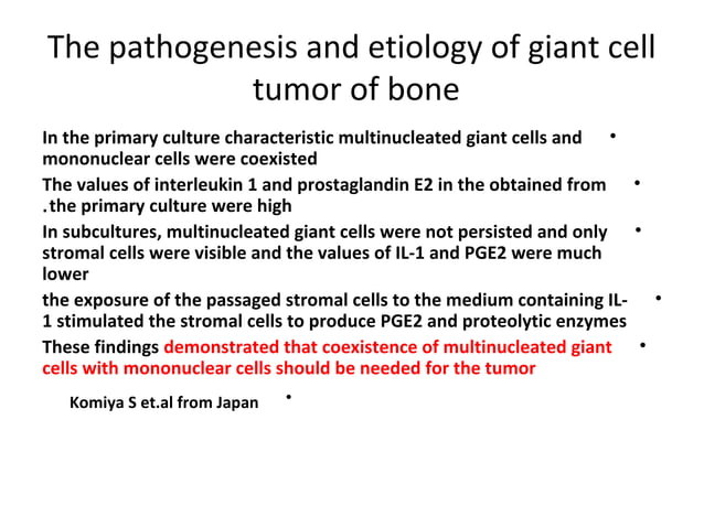 GCT of bone presentation by prof.Ahmad shaheen,M.D. prof.of orthopedic ...