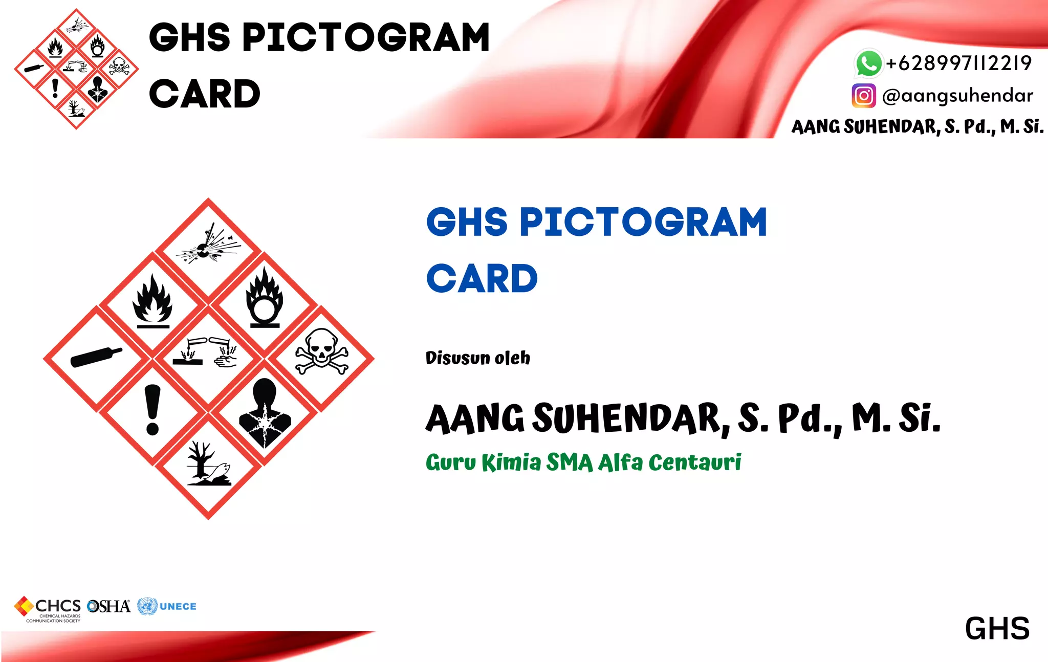 Kartu GHS Pictograms | PDF