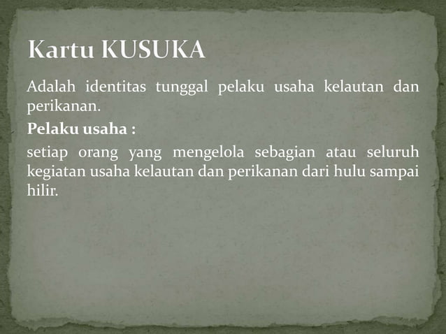 Kartu kusuka 2 | PPSX