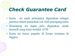 Kartu plastik | PPTX