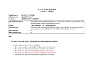 KARTU SOAL FASE E BAHASA INGGRIS 2023-2024 ZR - Genap.pdf
