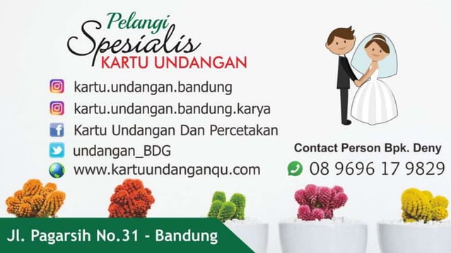 Undangan Desain Terbaru Bikin Antimainstream | PPTX