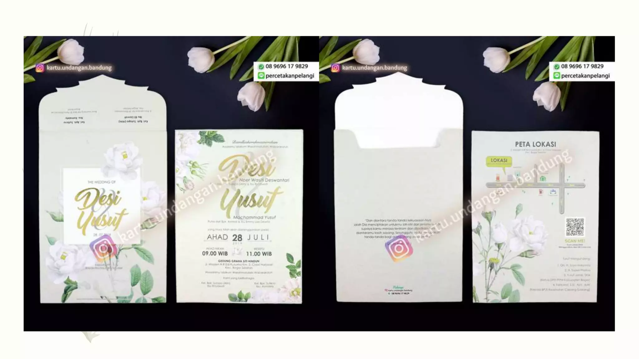 Contoh Undangan Bandung Kekinian | PPTX