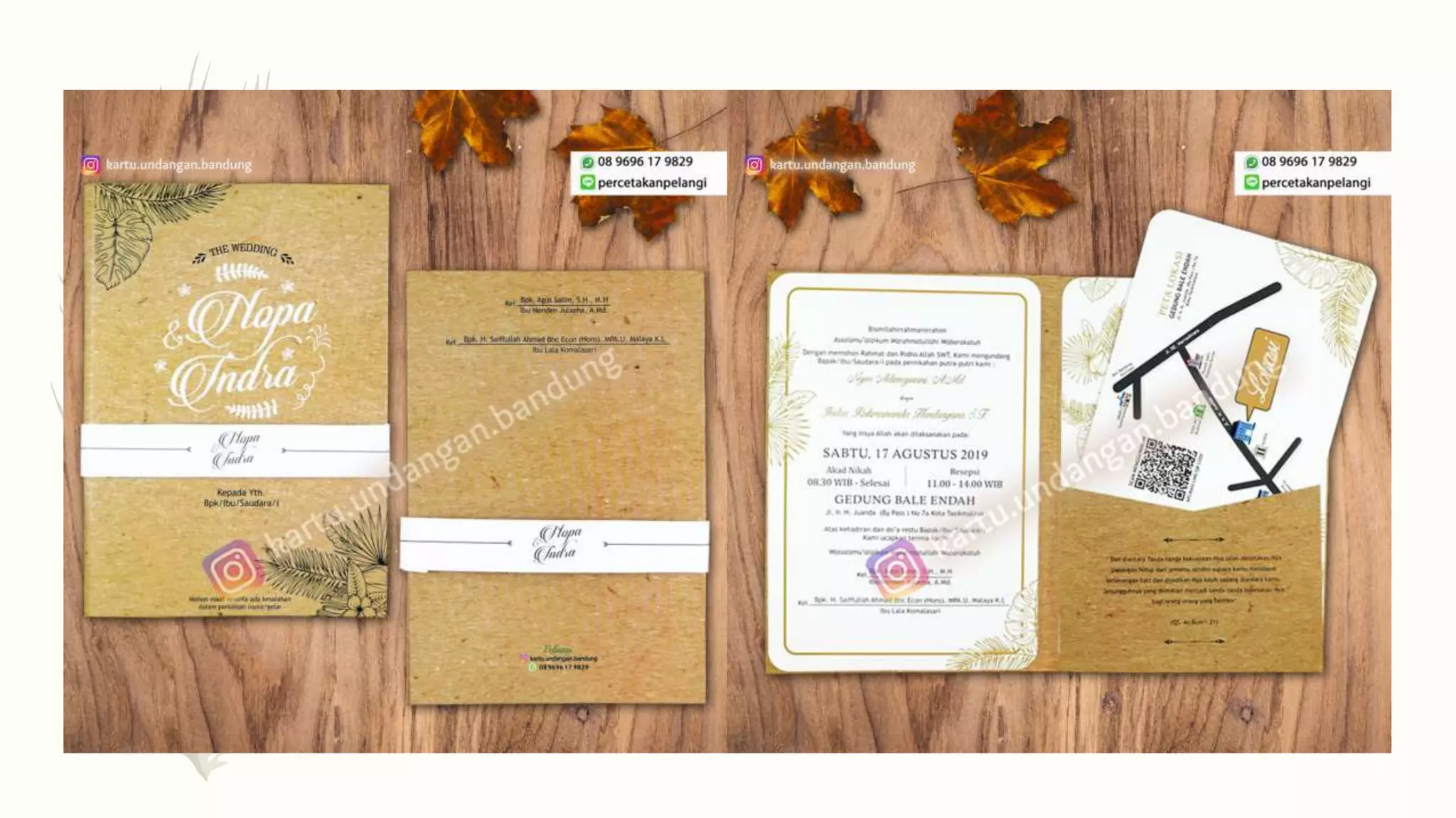 Contoh Undangan Bandung Kekinian | PPTX
