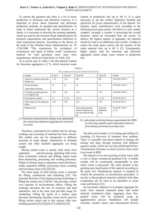 Karu improvement-of-technologies-for-mining-waste-management | PDF