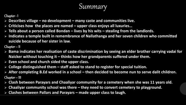 Karukku by bama | PPTX