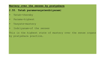 Patanjali Yoga Sutra -SADHANA PADA | PDF