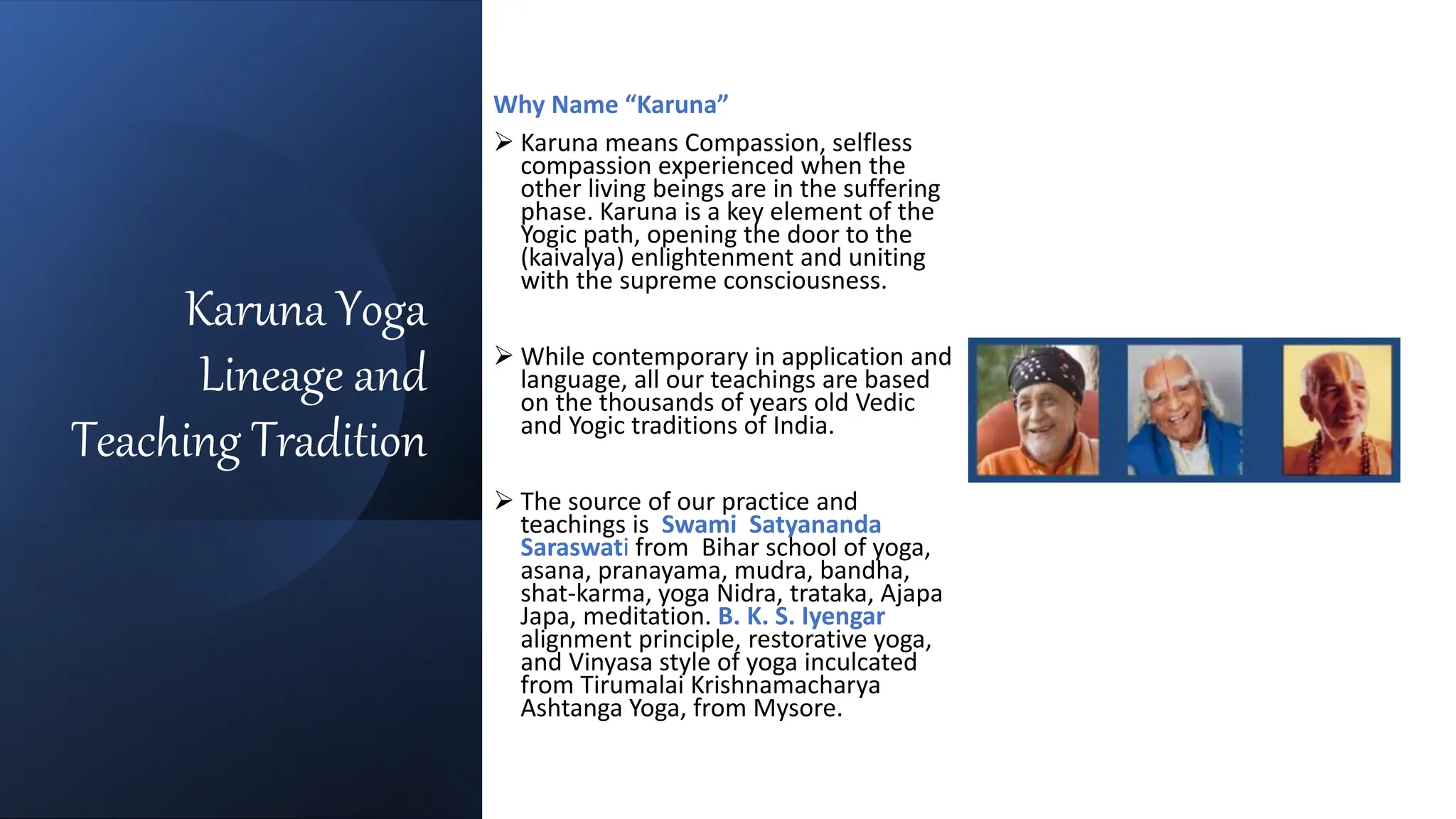 karuna yoga vidya peetham About Us | PPTX
