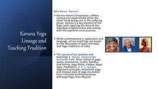 karuna yoga vidya peetham About Us | PPTX