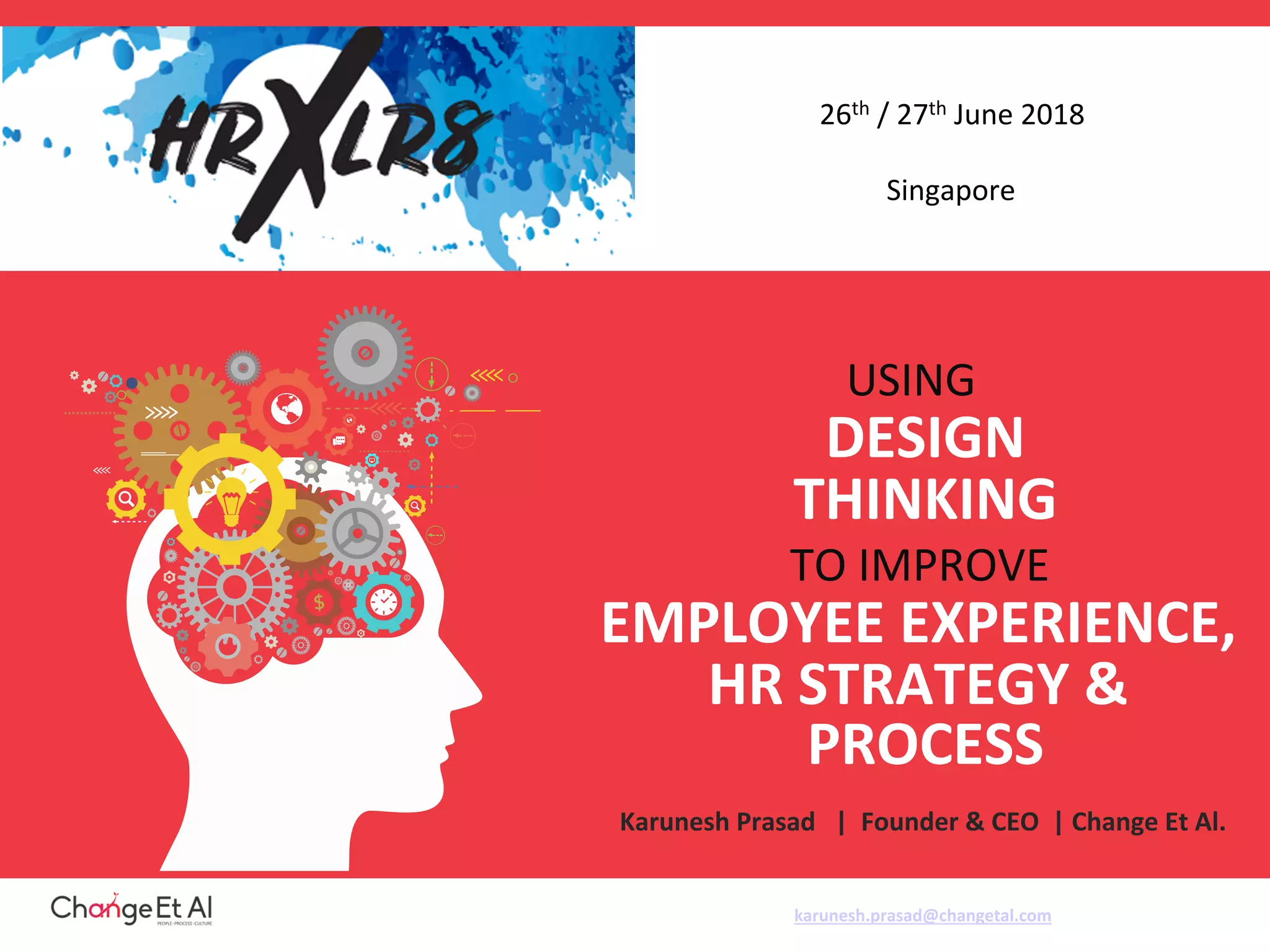Design Thinking to improve Employee Experience and HR Strategy | PDF ...