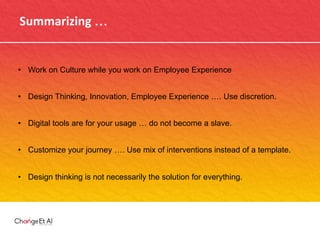 Design Thinking to improve Employee Experience and HR Strategy | PDF