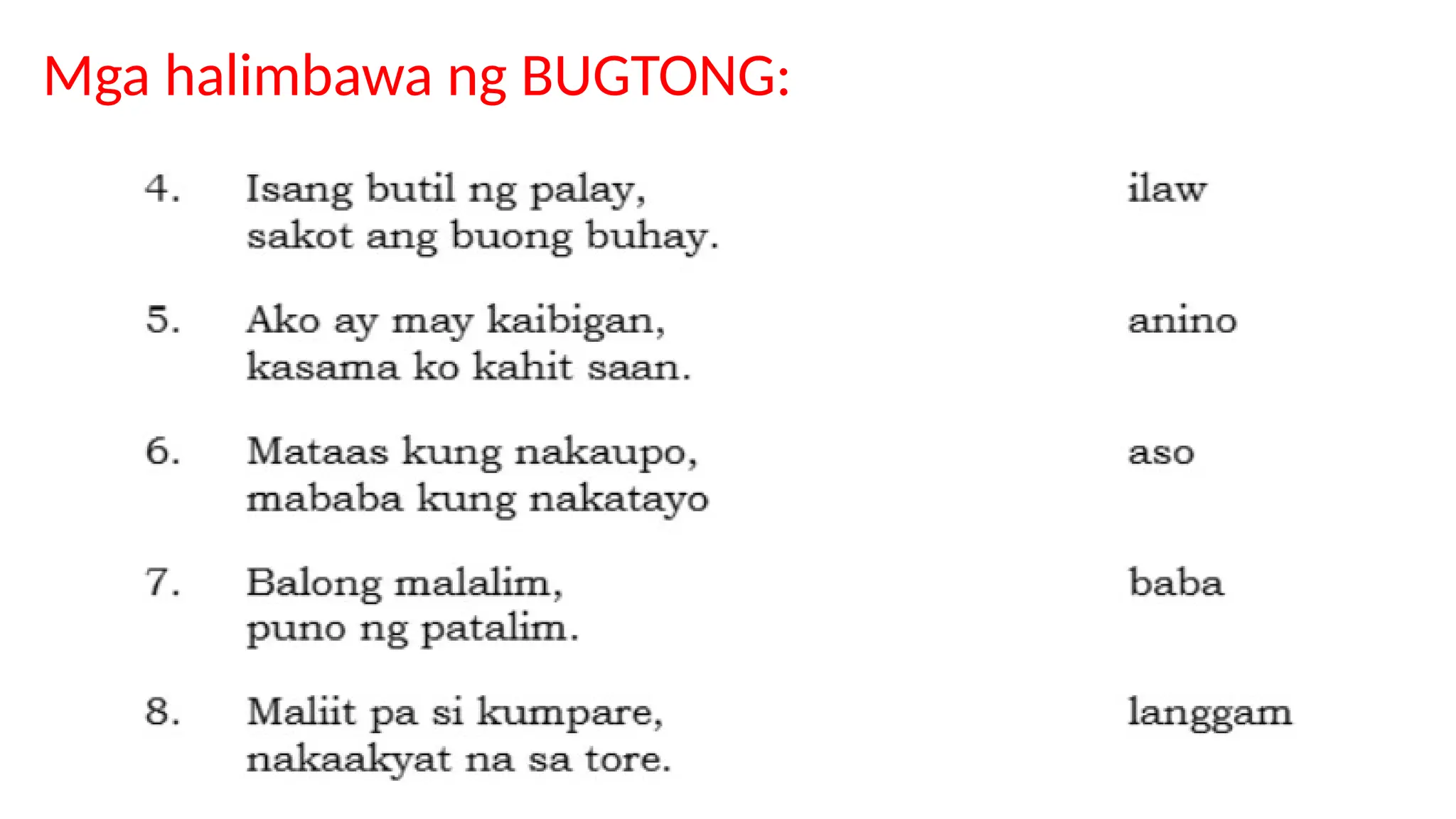 Karunungang-Bayan (Bugtong, Salawikain, Sawikain, at Kasabihan).pptx
