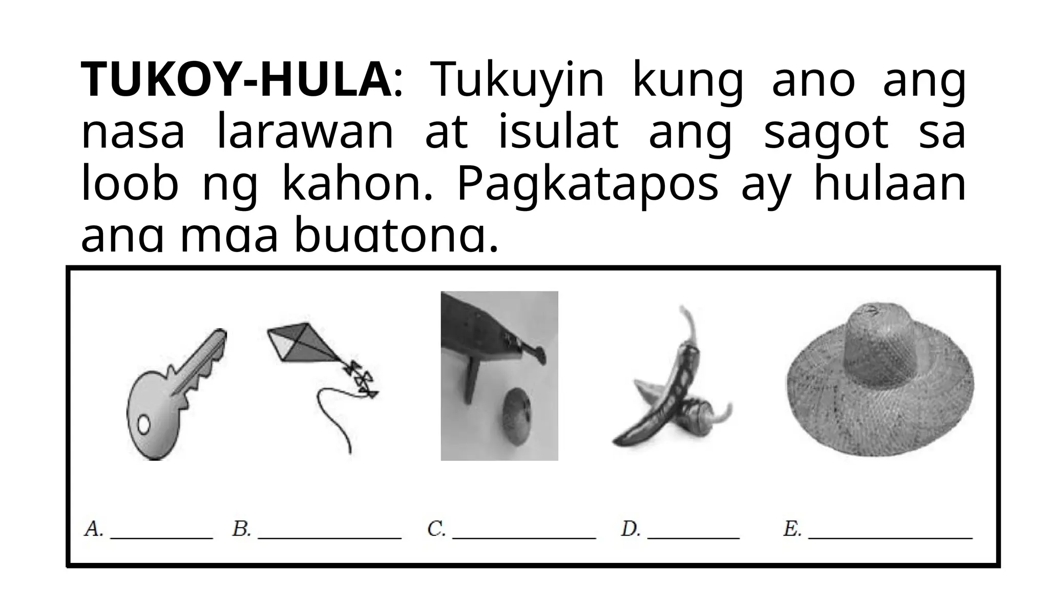 Karunungang Bayan (Bugtong, Tanaga, Sawikain, Salawikain, at Kasabihan ...