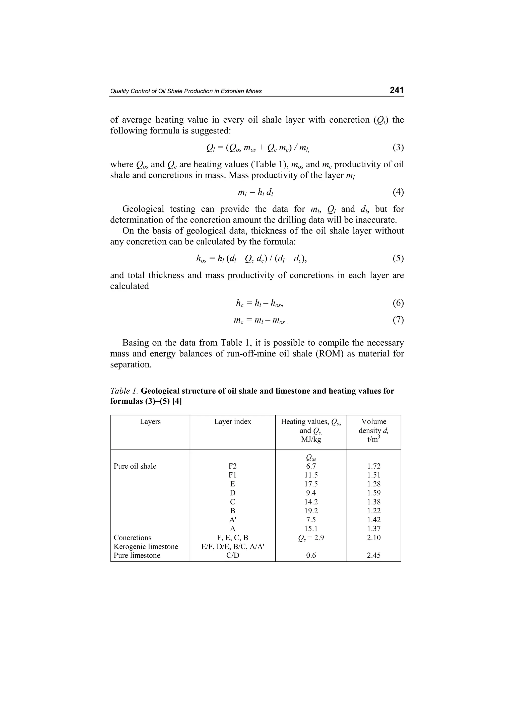 Karu quality control_of_oil_shale_production_in_estonian_mines | PDF