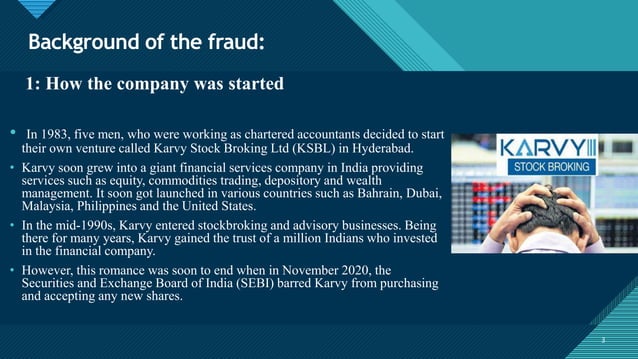 karvy stock broking ltd farud-2.pptx | Home Financing | Personal Debt
