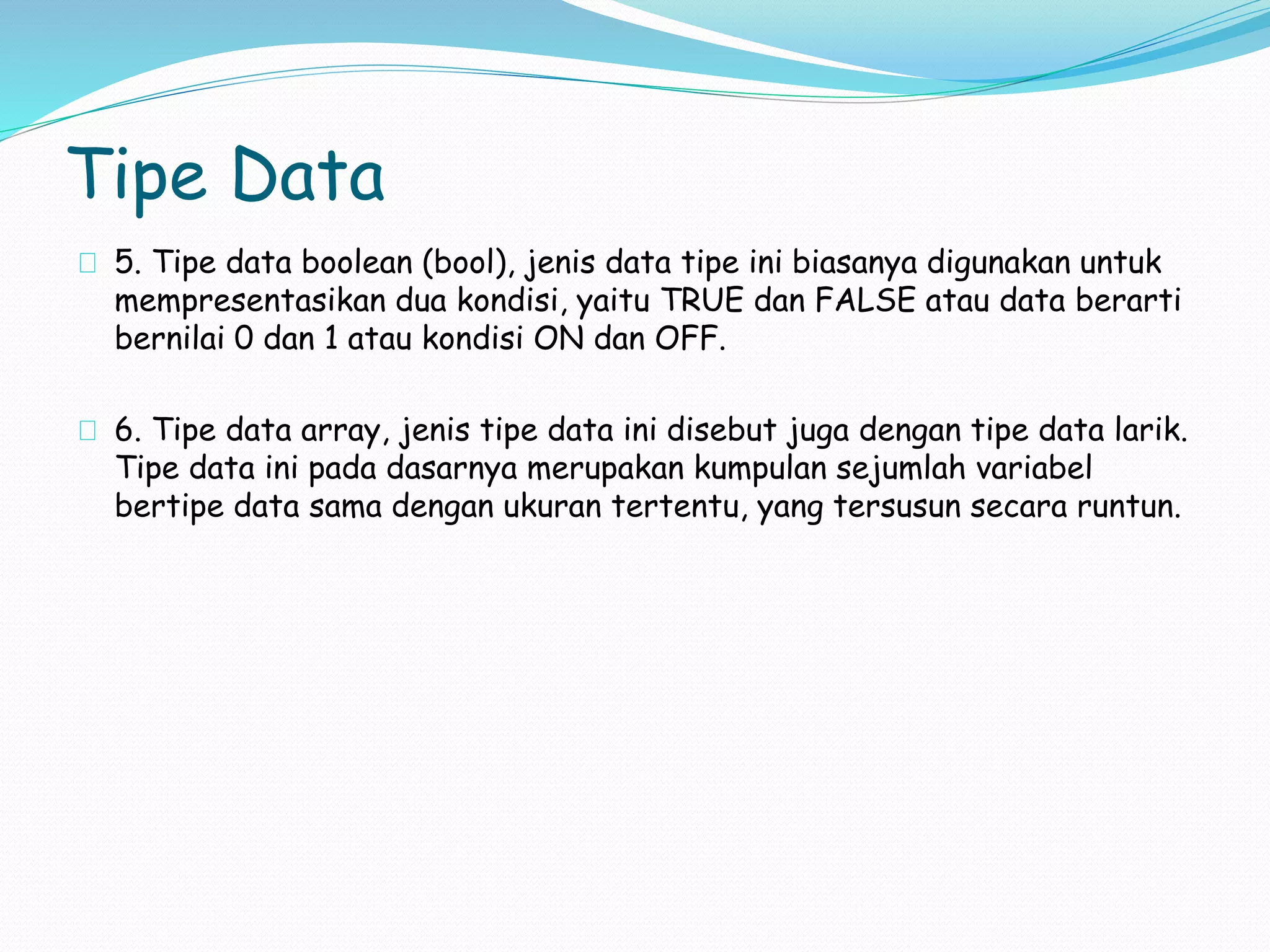 Presentasi Pemograman Dasar | PPT
