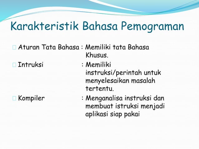 Presentasi Pemograman Dasar | PPT