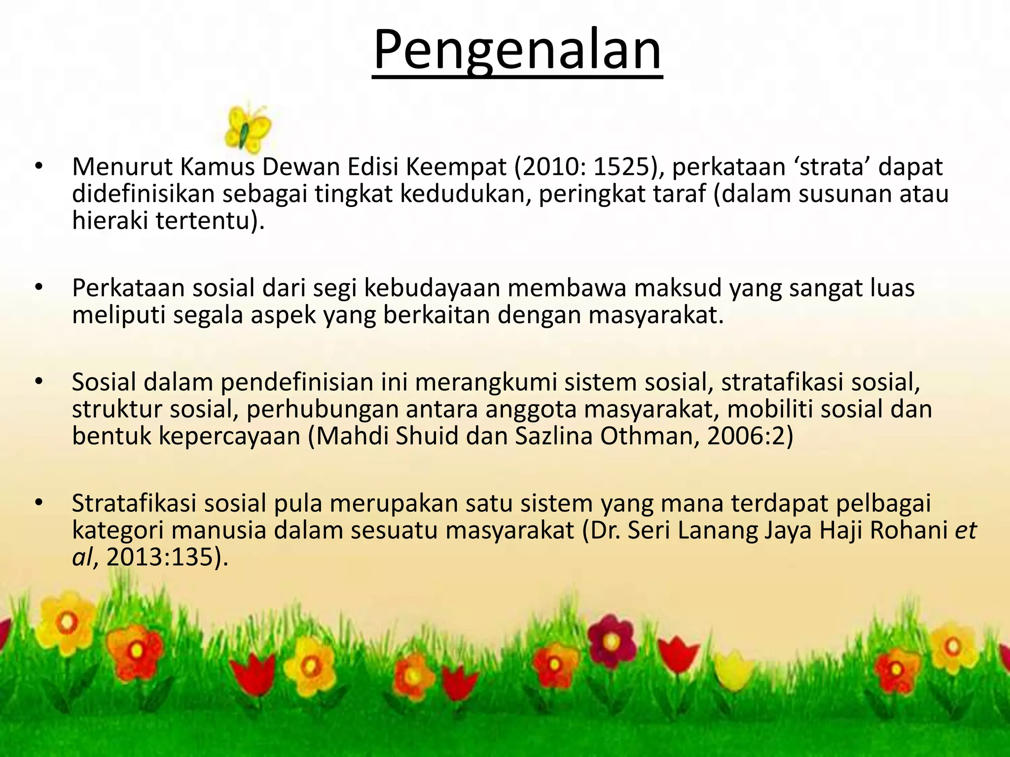 Strata Sosial Masyarakat Melayu Tradisional | PPTX