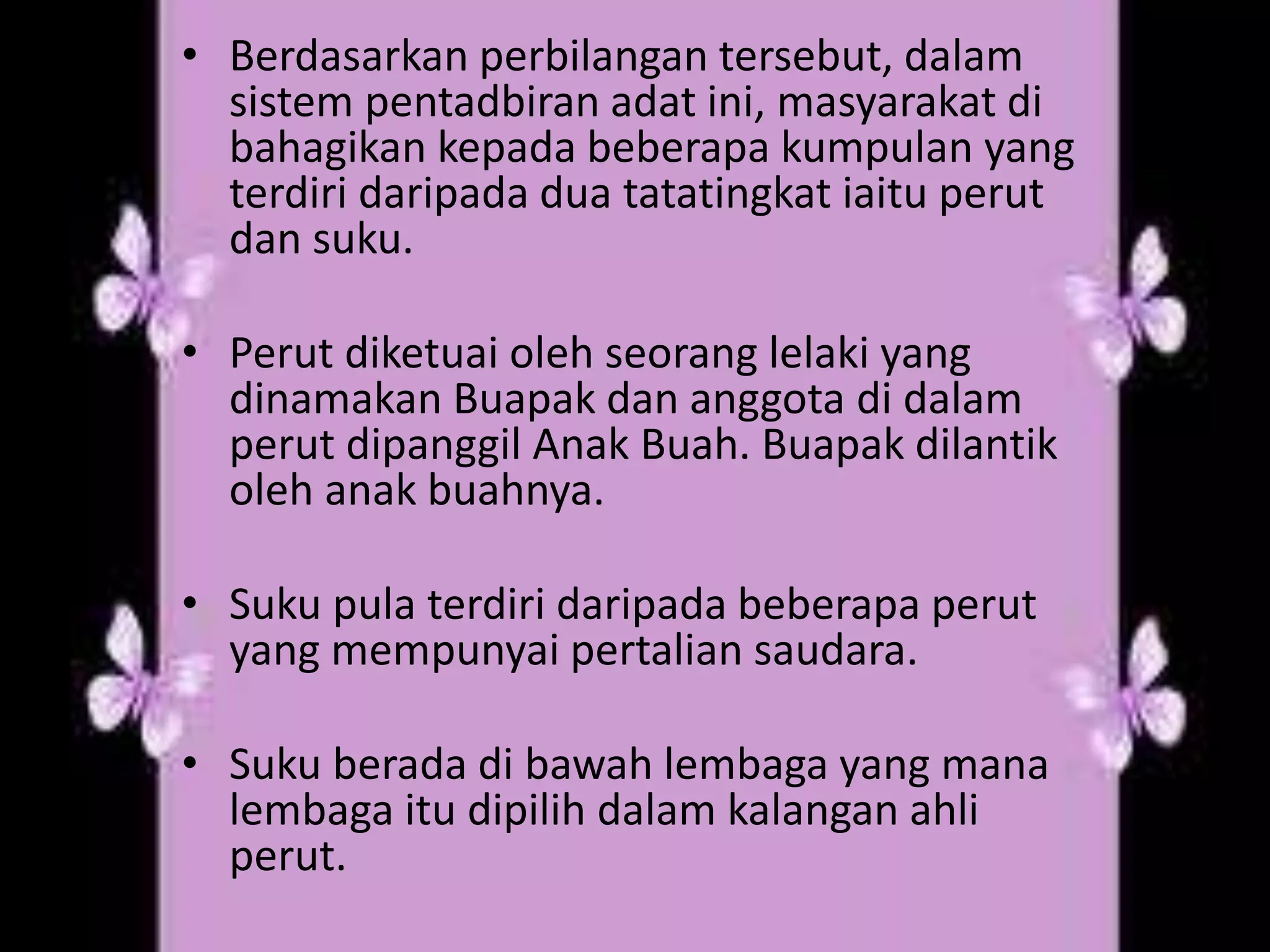 Strata Sosial Masyarakat Melayu Tradisional | PPTX