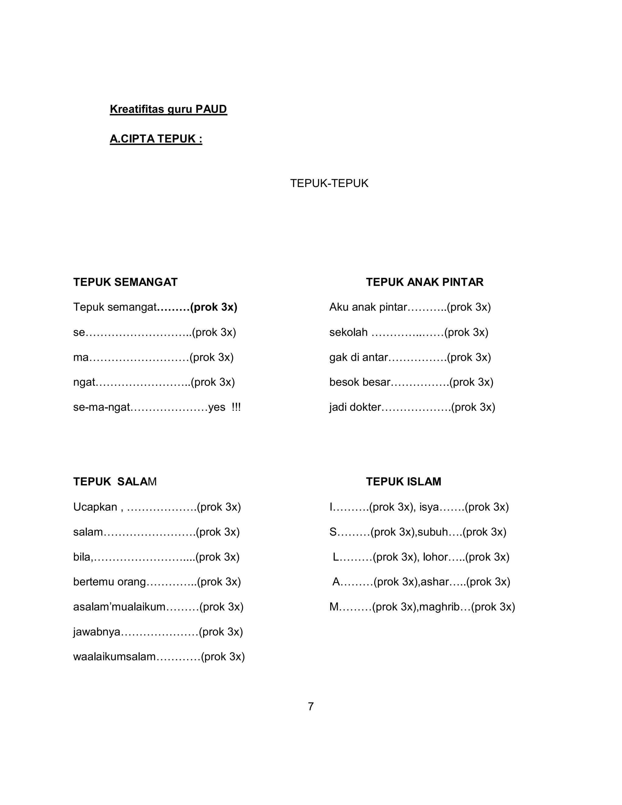 Contoh Karya cipta seni musik dan tari | PDF
