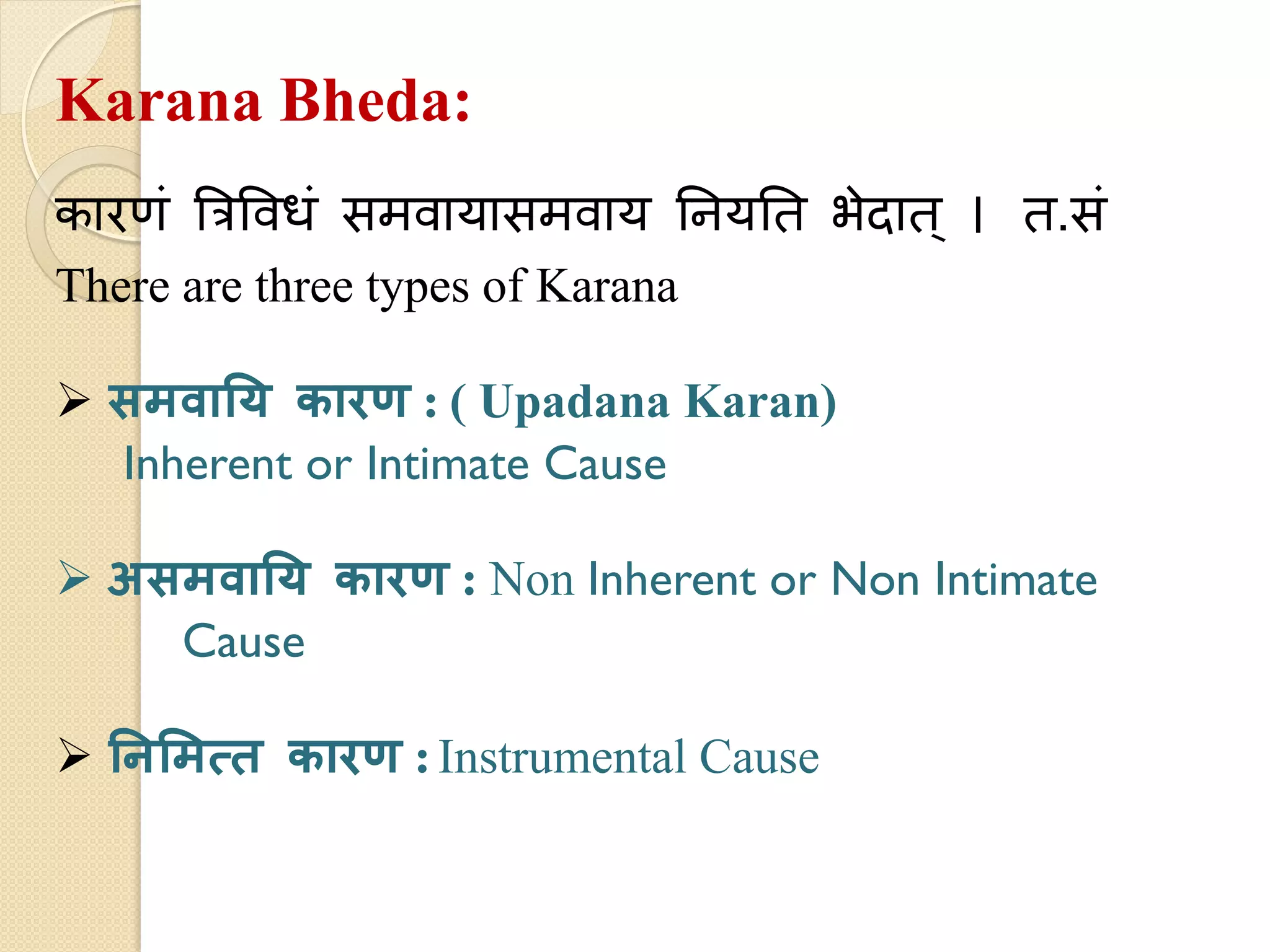 Karya karan bbhava siddhant | PDF