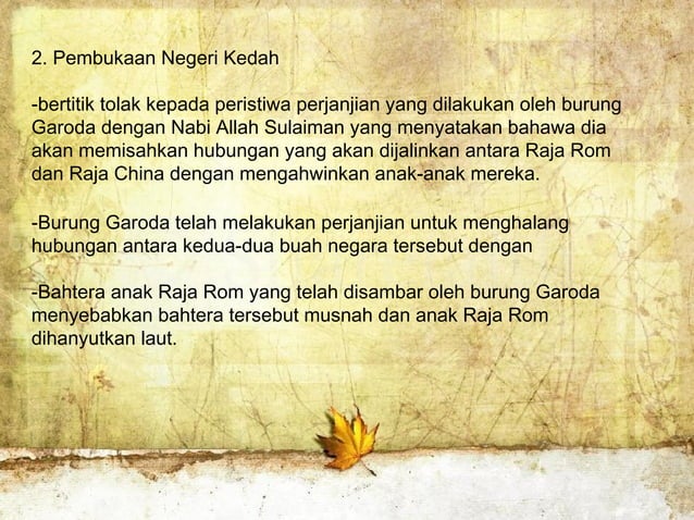 Karya Klasik Hikayat Merong Mahawangsa | PPT