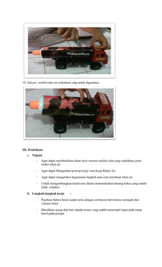 Karya mobil roket | DOCX