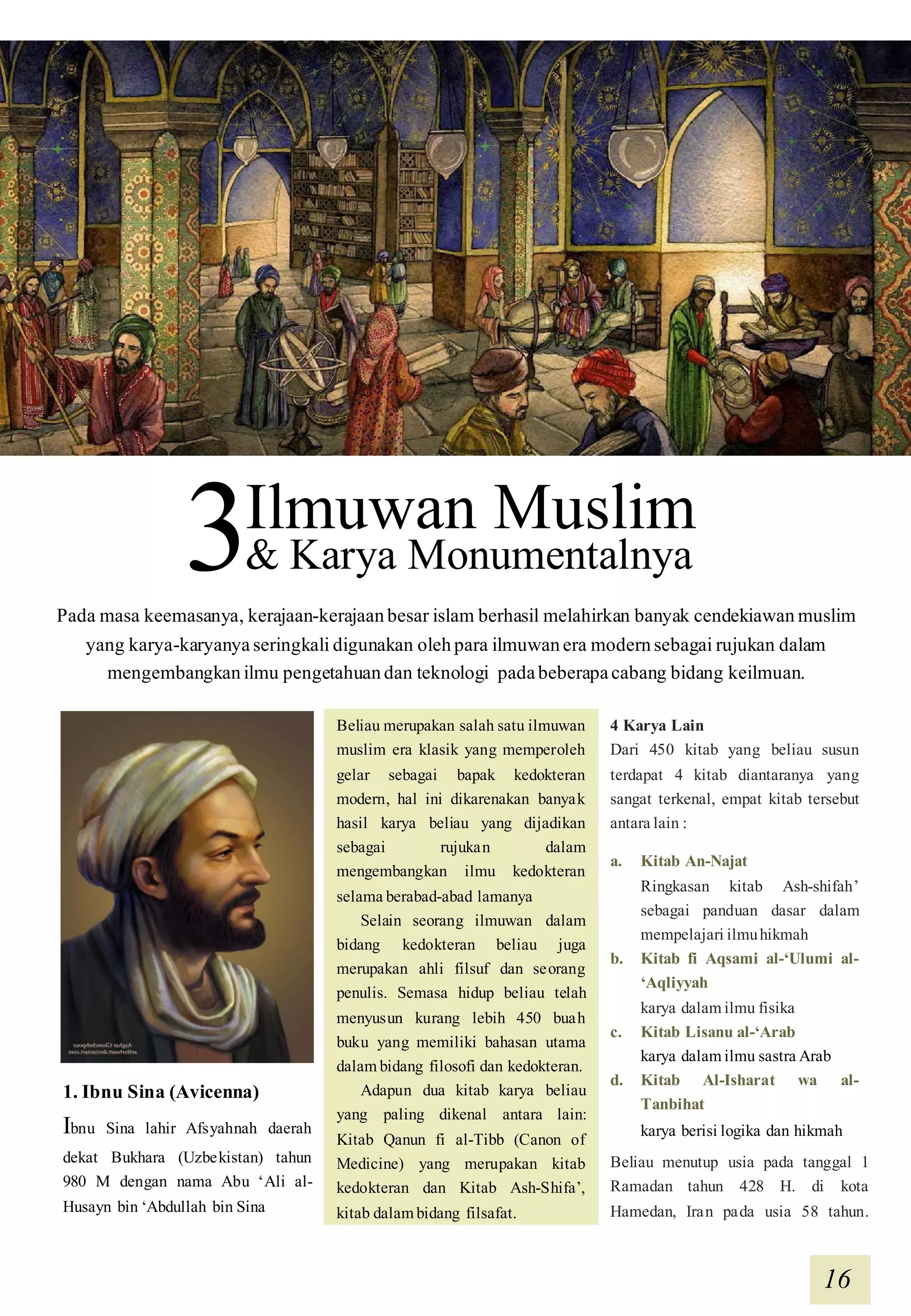 Karya monumental islam dalam bidang IPTEKS (makalah) | PDF