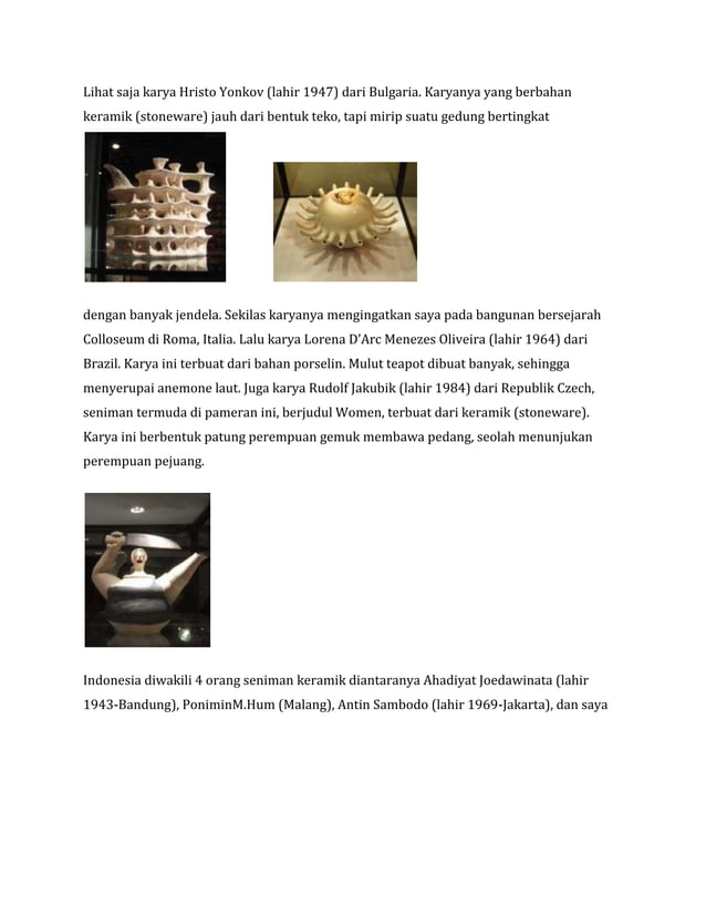 Karya seni kriya manca negara | PDF