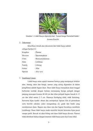 KARYA TULIS ILMIAH. PEMANFAATAN LIDAH BUAYA (Aloe vera) SEBAGAI KERIPIK.doc