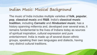Music of India (Indian Music) | PPTX
