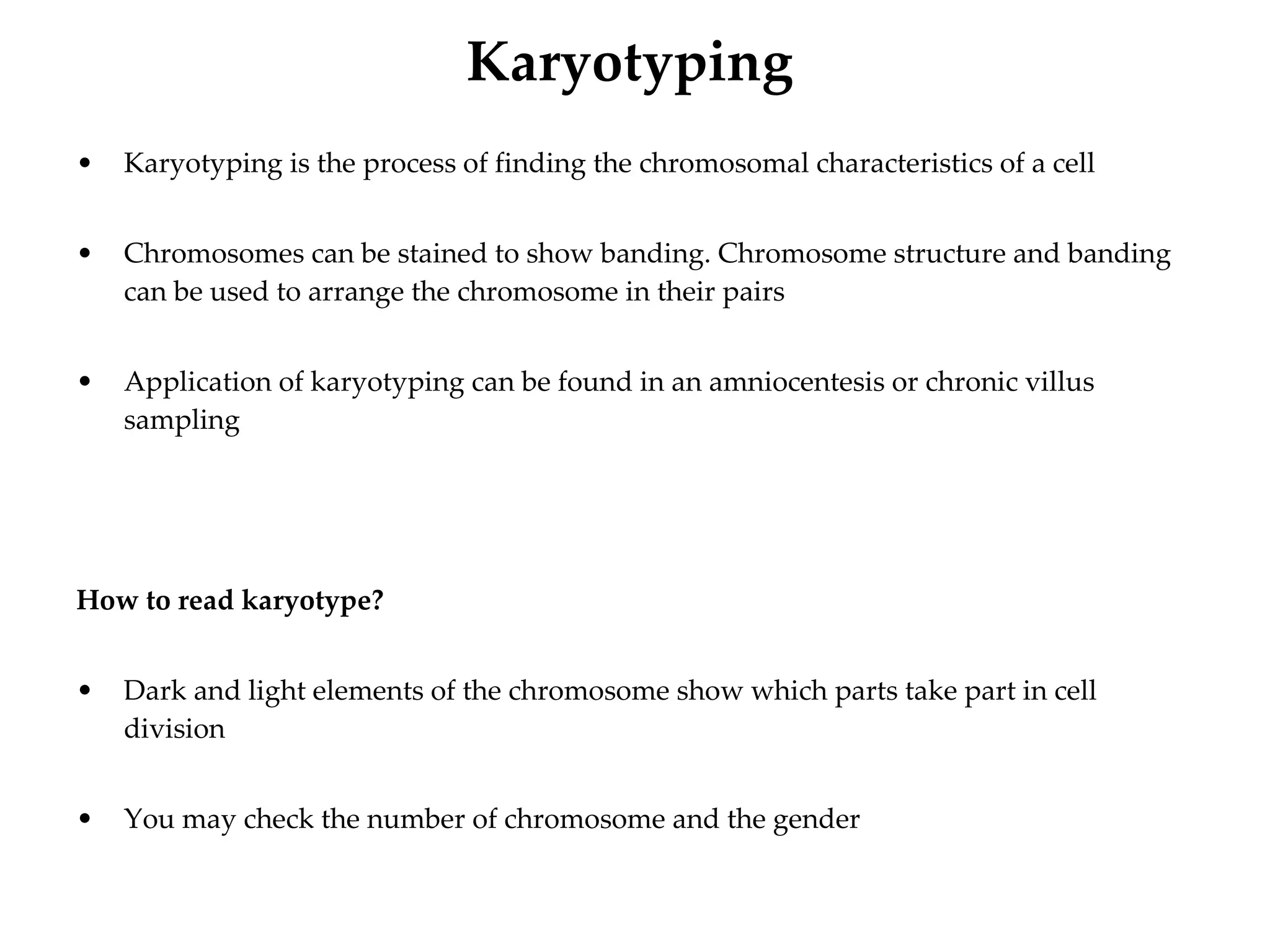 Karyotype | PPT